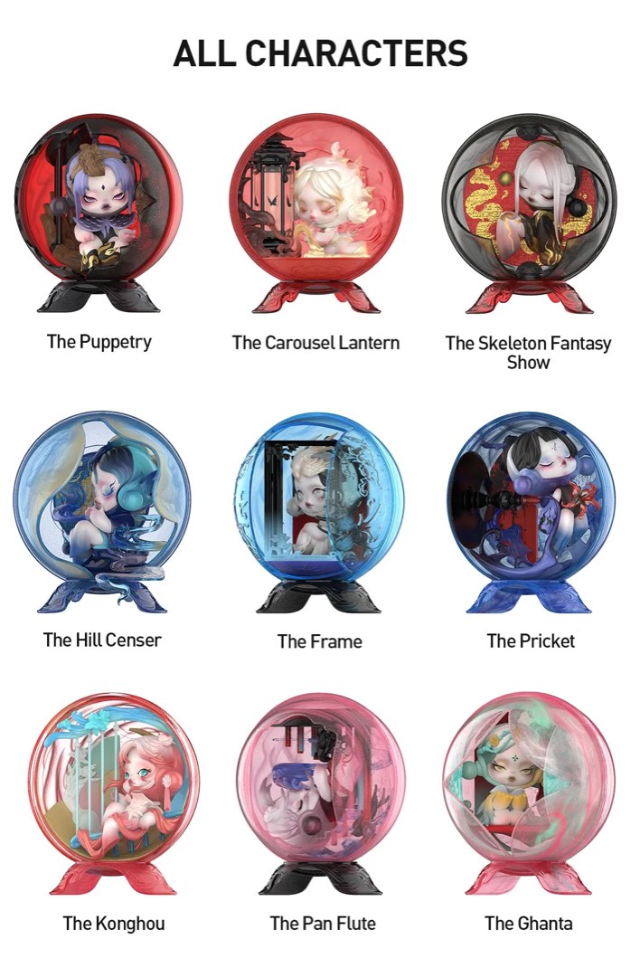 Skullpanda The Mirage [Carousel Lantern / Konghou], Hobbies & Toys ...