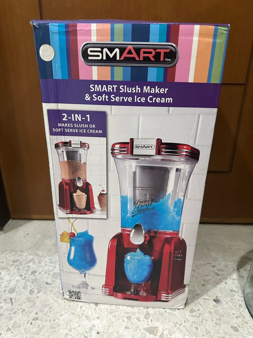 SMART Slush Maker and Soft Serve Ice Cream, TV & Home Appliances ...