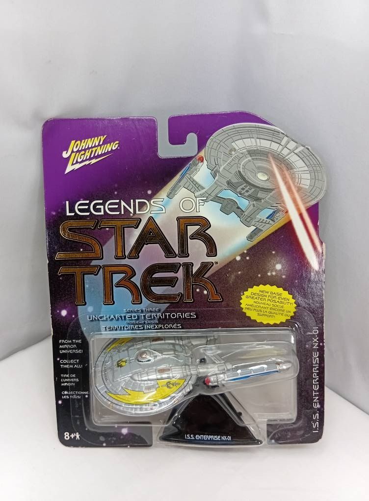 star trek die cast metal johnny lightning uss enterprise nx-01, Hobbies ...