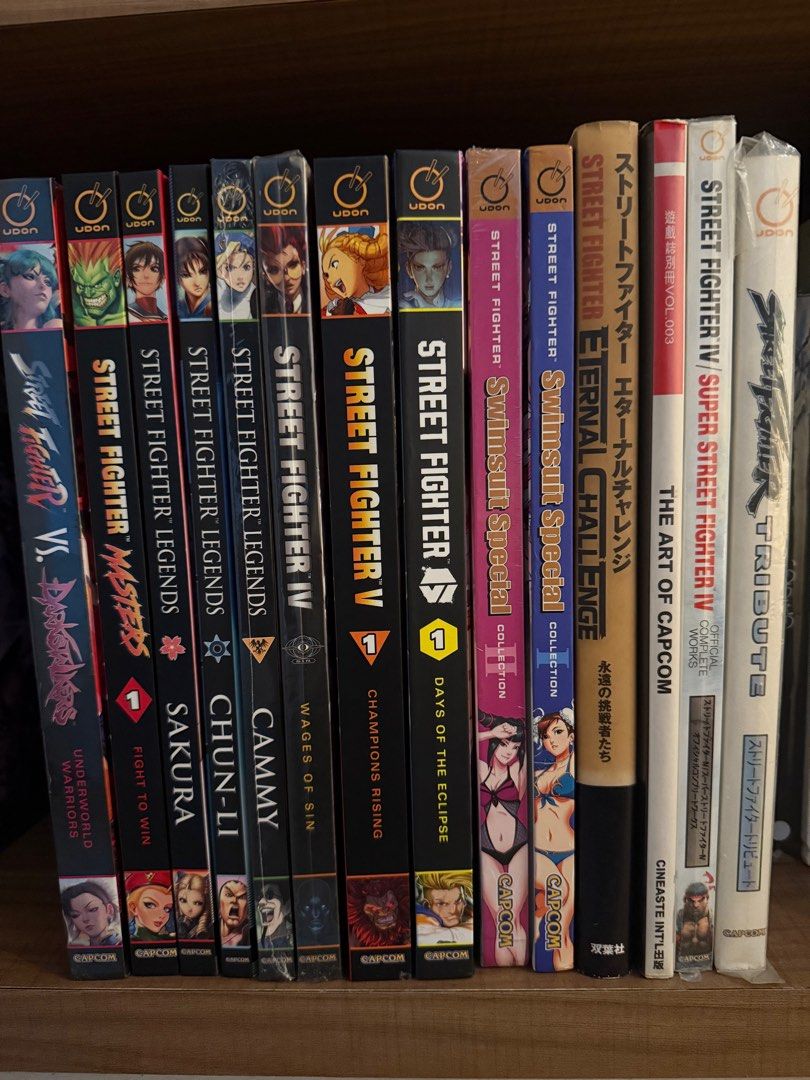 Street fighter comics/ artbook collection, Hobbies & Toys, Books ...