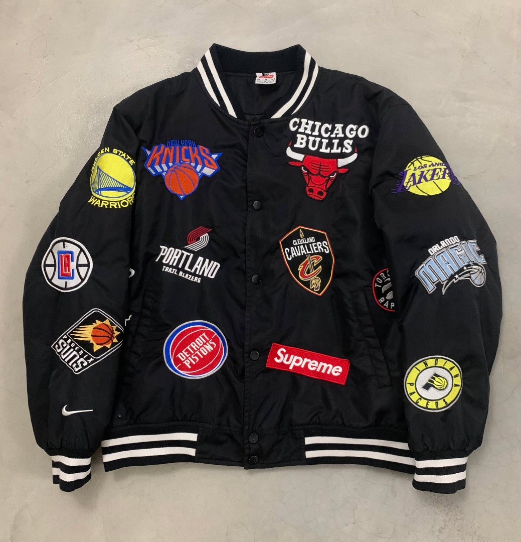 Supreme x Nike NBA Warm-Up Jacket., Men's Fashion, Coats, Jackets and ...