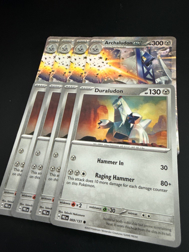 Surging Sparks - Archaludon ex / Duraludon (Pokemon), Hobbies & Toys ...