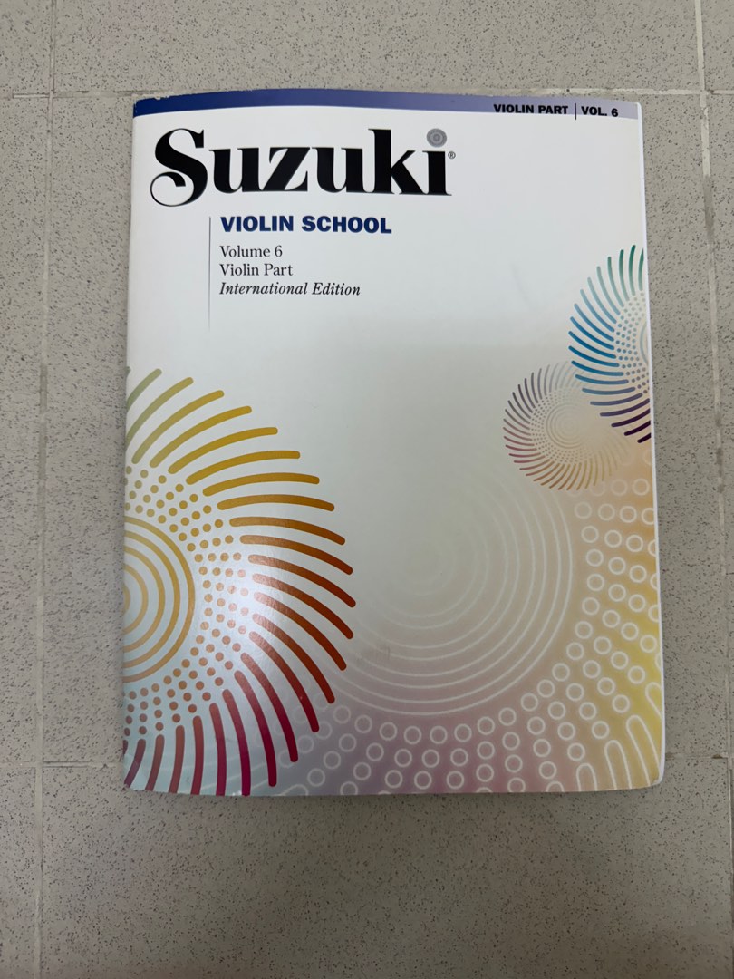 Suzuki violin book volume 6, Hobbies & Toys, Books & Magazines ...