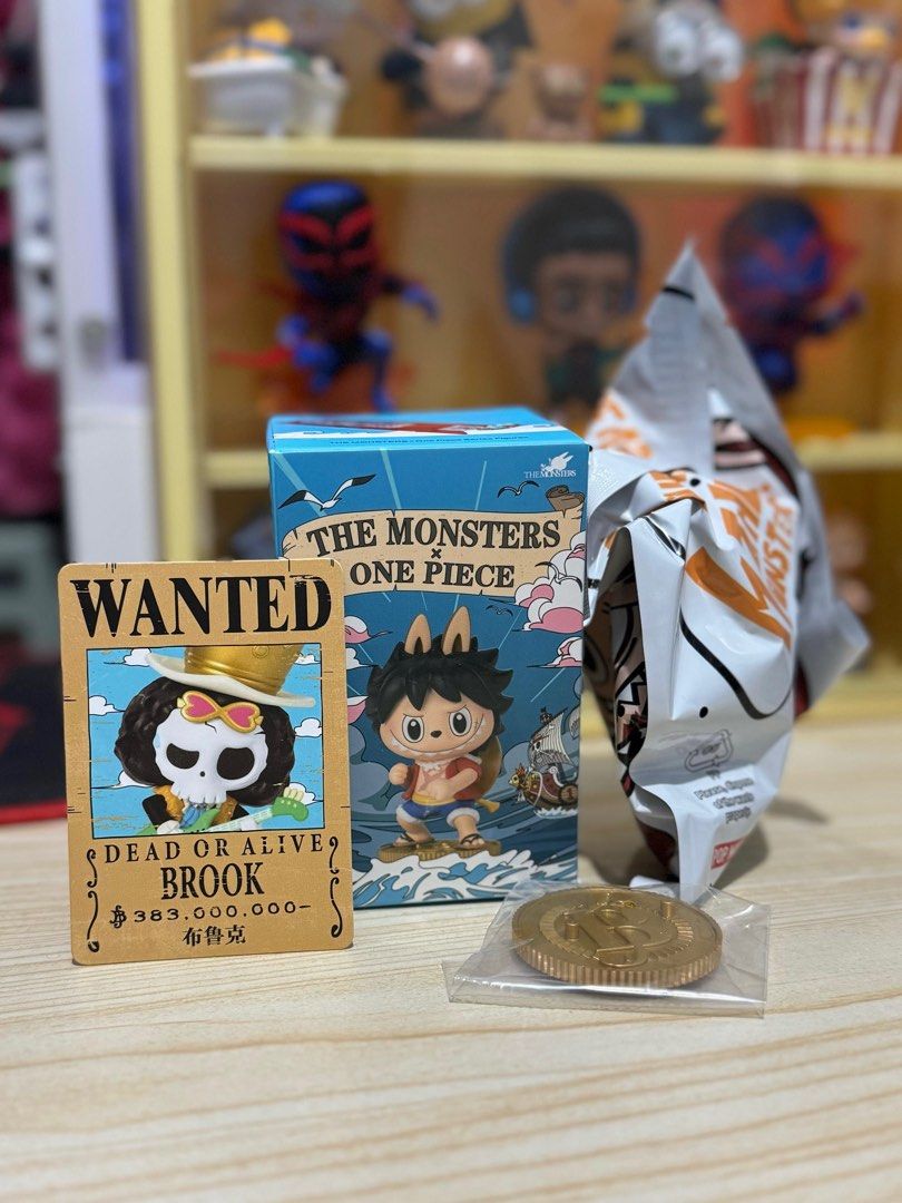 The Monsters x One Piece Series Figures - Brook & Nico Robin, Toys ...