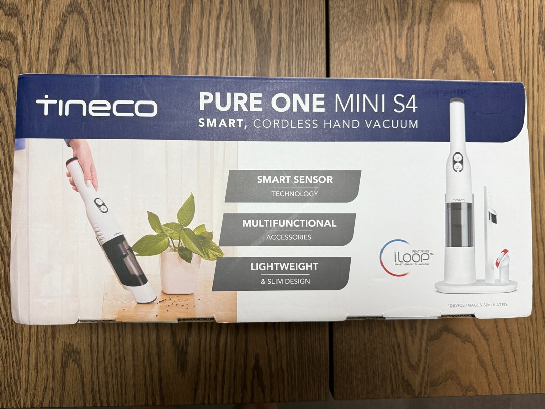 Tineco Pure One Mini S4 Smart Cordless Multi Functional Handheld Vacuum ...