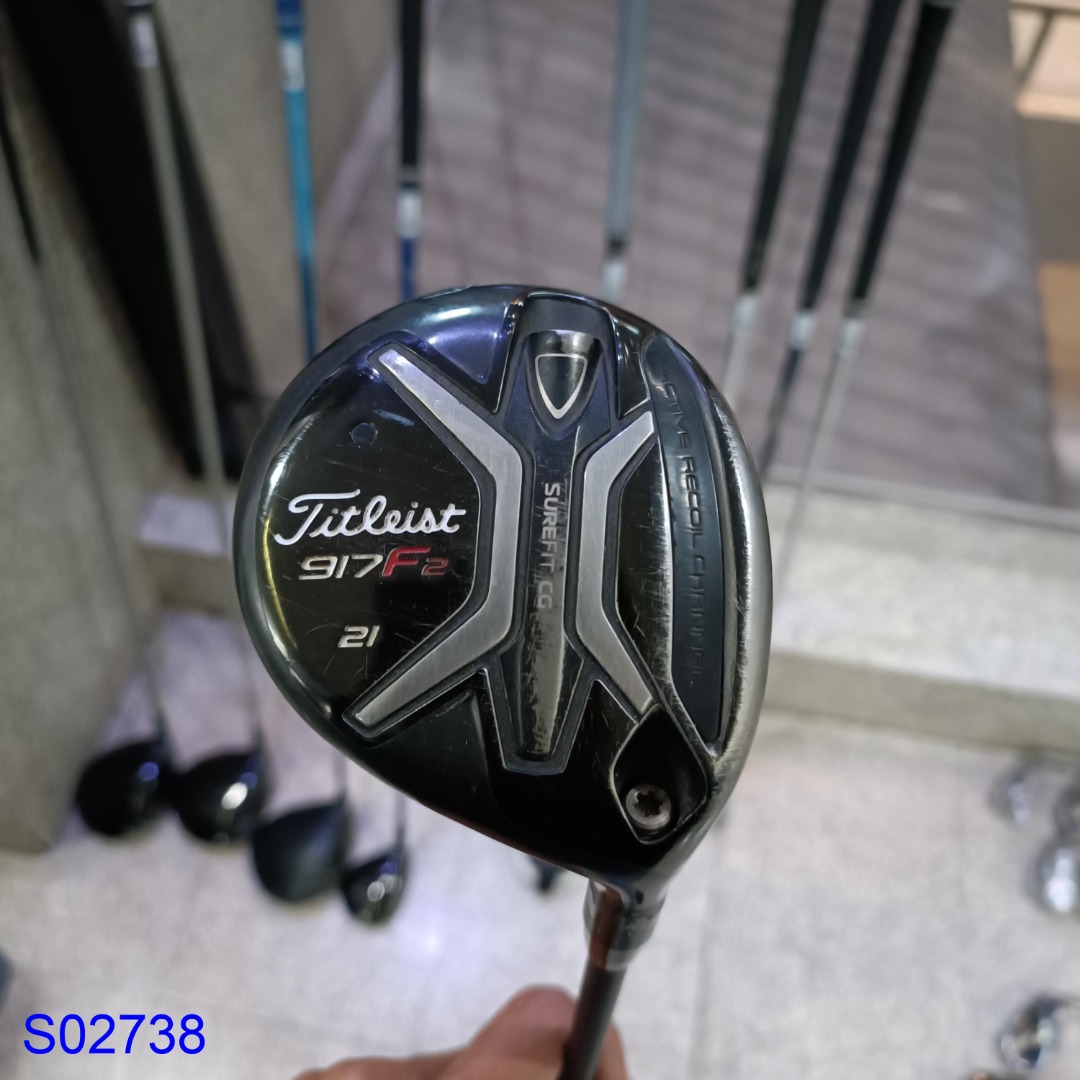 Titleist 917 F2 21 Utility / Hybrid Golf Hybrid / Utility Mitsubishi Chemical Shaft Regular ...