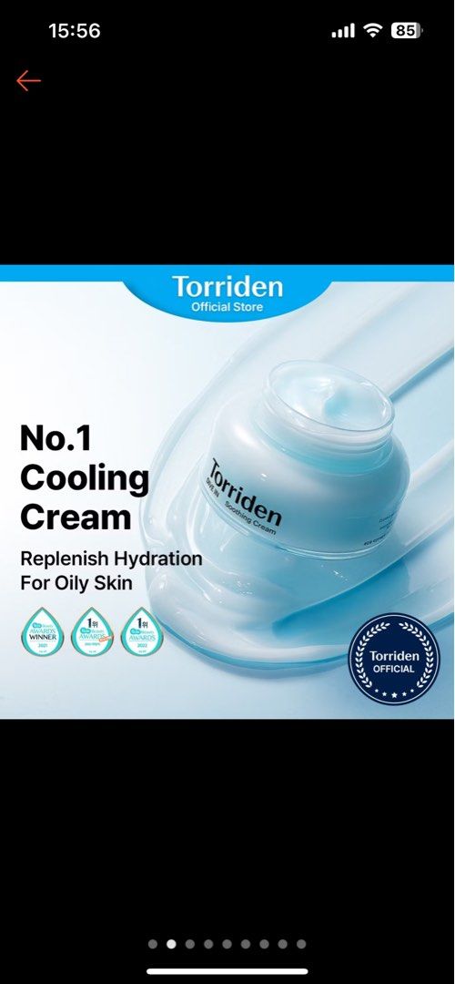 Torriden Mini Dive in Soothing Cream 20 ml, Beauty & Personal Care ...