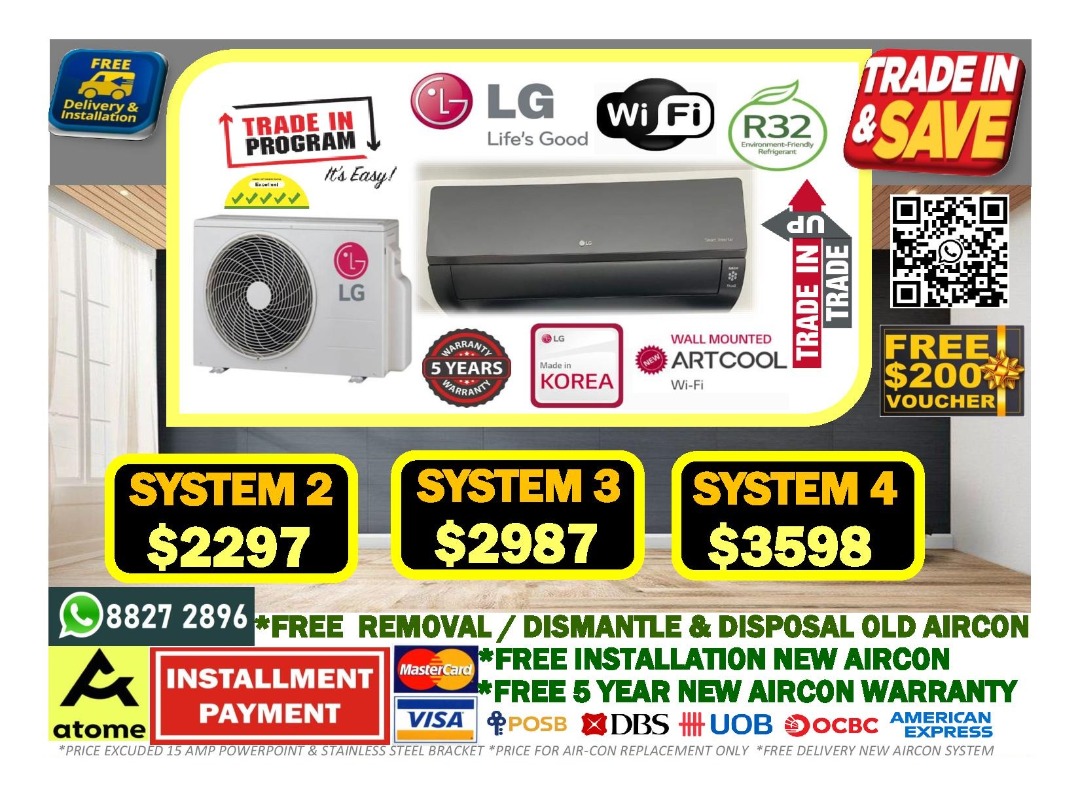 #TRADE-IN PROMO 2025 @ 5 TICKS (R32) AIRCON SPECIAL OFFER + FREE ...
