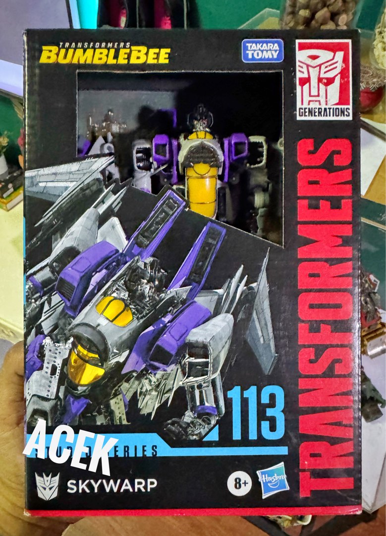 Transformers Studio Series 113 Skywarp Bumblebee, Hobbies & Toys, Toys ...