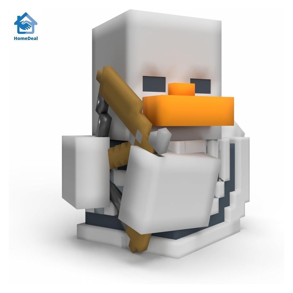TUBBZ First Edition: Minecraft - Skeleton Cosplaying Rubber Duck Vinyl ...