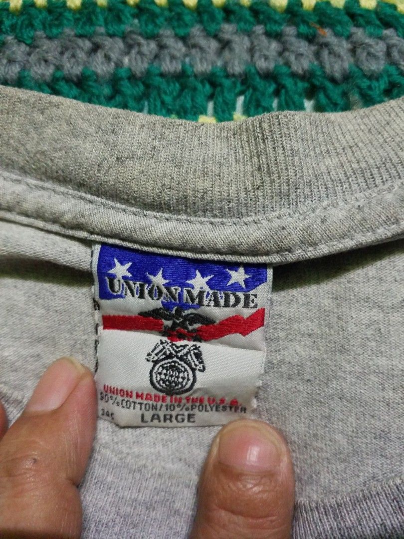 UNION MADE IN USA IRON WORKER, Men's Fashion, Tops & Sets, Tshirts ...