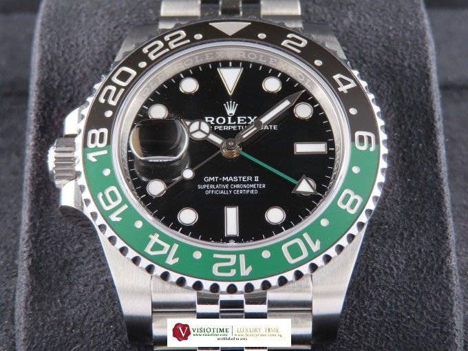 Unworn 2025 Rolex GMT Master II Ceramic Bezel Sprite Left Handed ...
