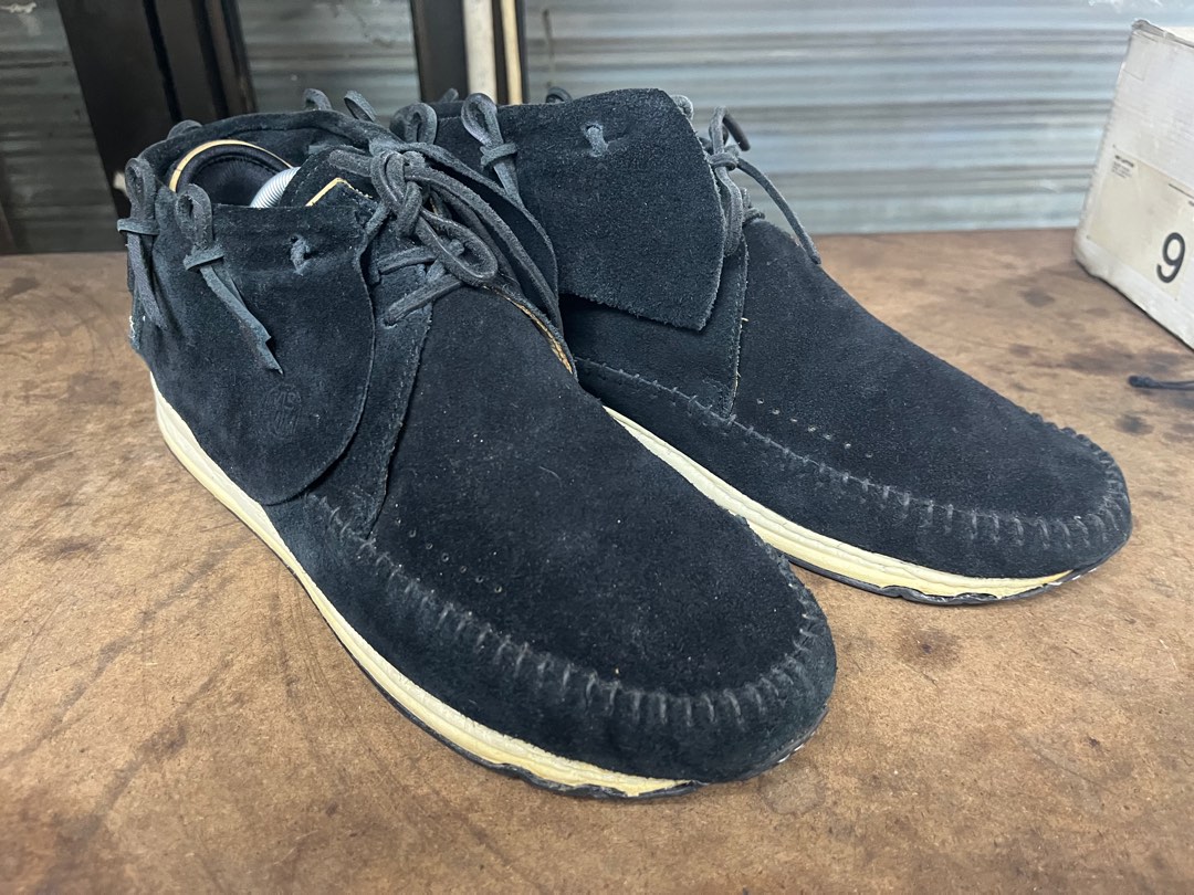(US9) Visvim FBT Lattice with box, Men's Fashion, Footwear, Sneakers on Carousell