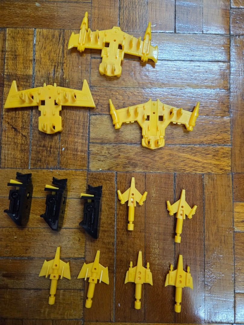 Vintage 1982 Microman Micro Robot W Typhoon,Cyclone, Hurricane Wings ...