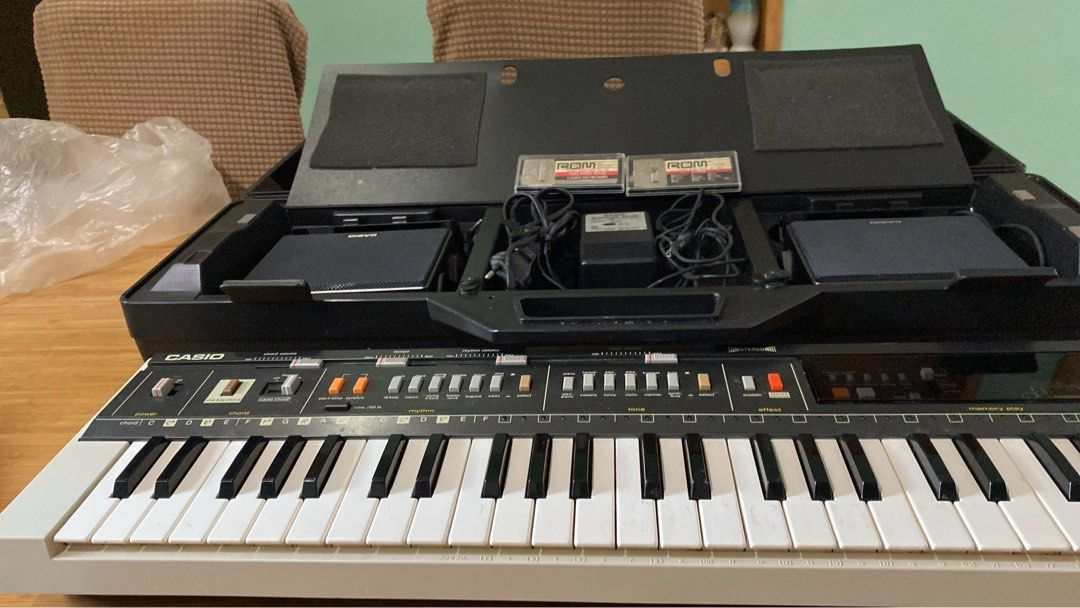 Vintage Casio Casiotone MT-800 49 key electronic Keyboard Synthesizer ...
