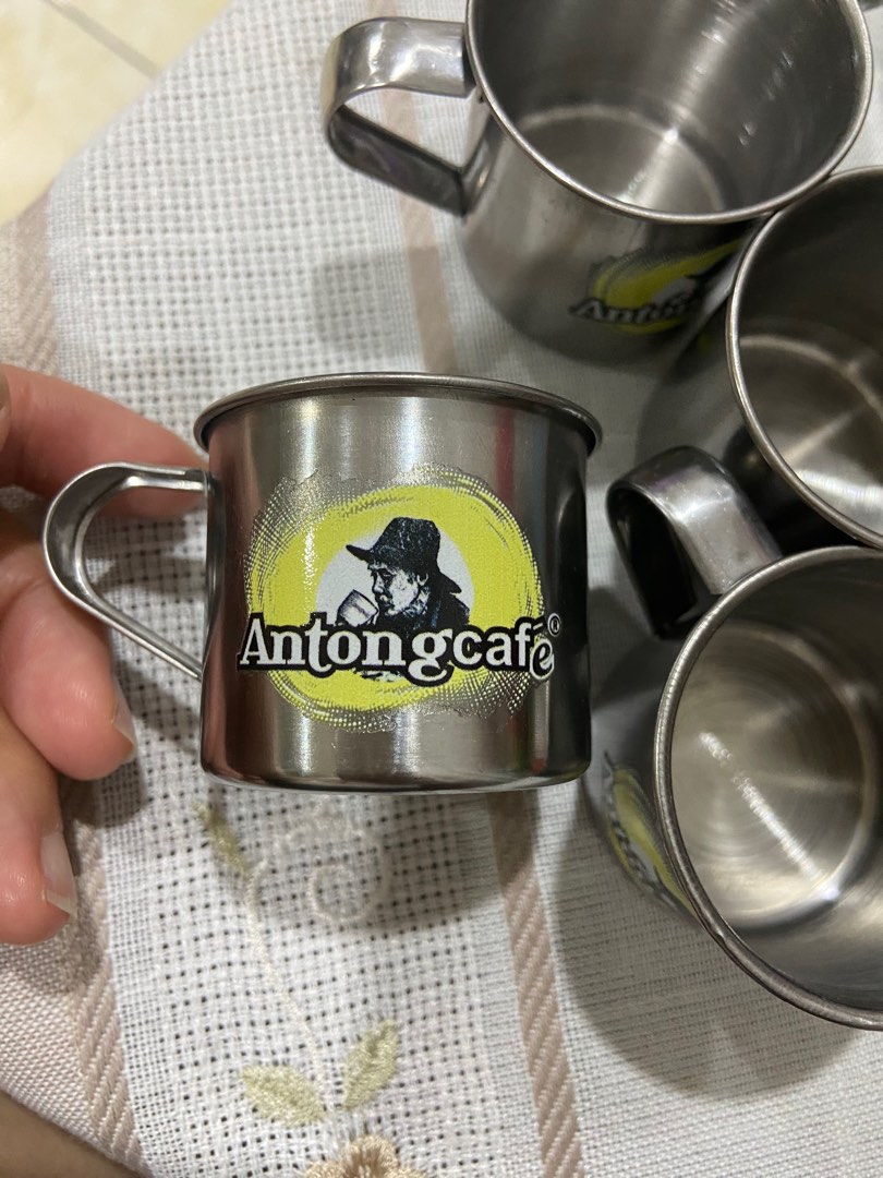 Vintage Cute Mini Antong Cafe Steel cups, Hobbies & Toys, Collectibles ...