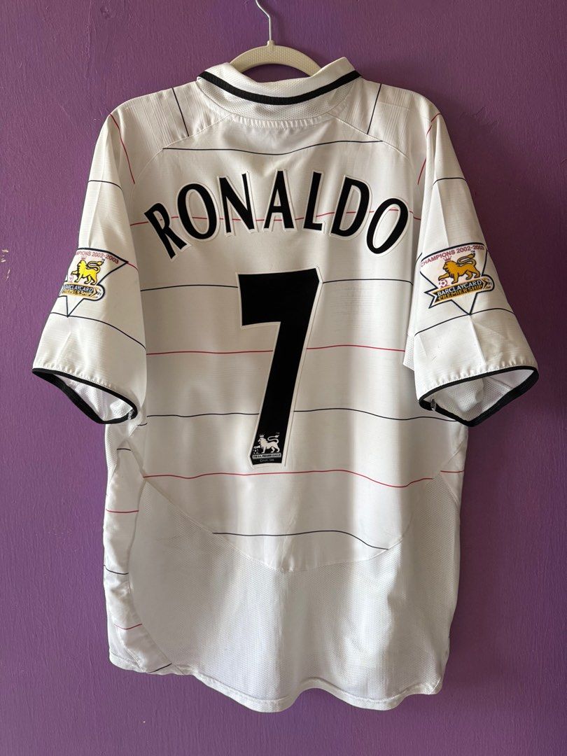 VINTAGE MANCHESTER UNITED 3RD KIT 03/04 ORIGINAL - CRISTIANO RONALDO (7 ...