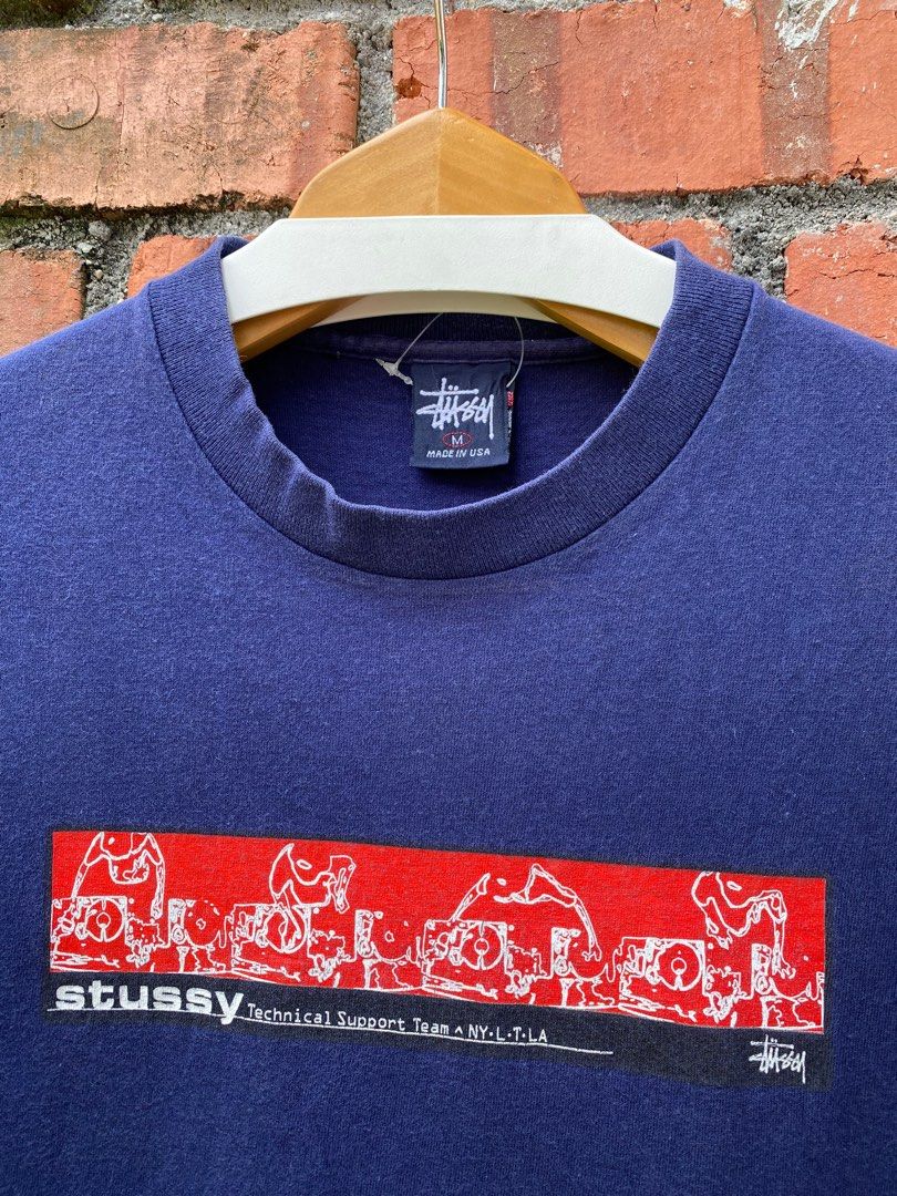vintage stussy 90s futura, Men's Fashion, Tops & Sets, Tshirts & Polo ...