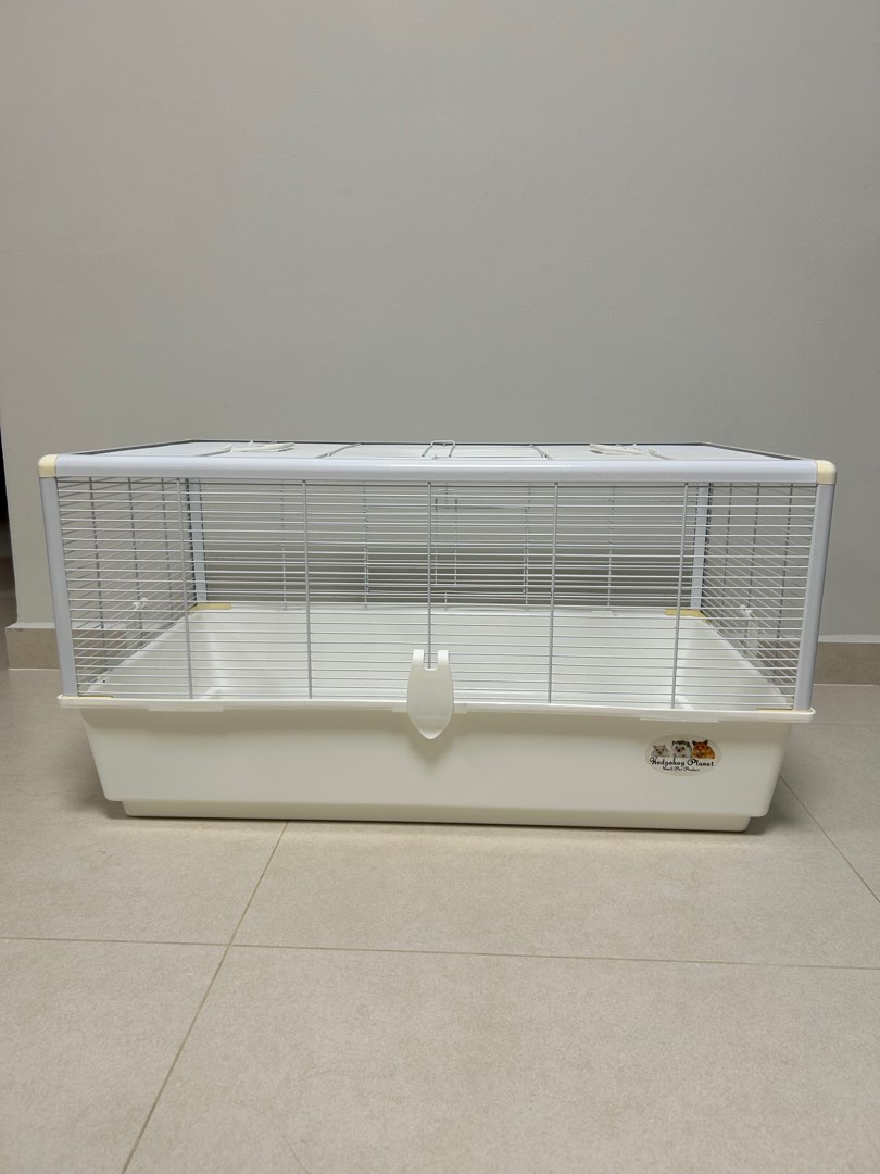 White hamster cage for small-med sized hamster, Pet Supplies, Homes ...