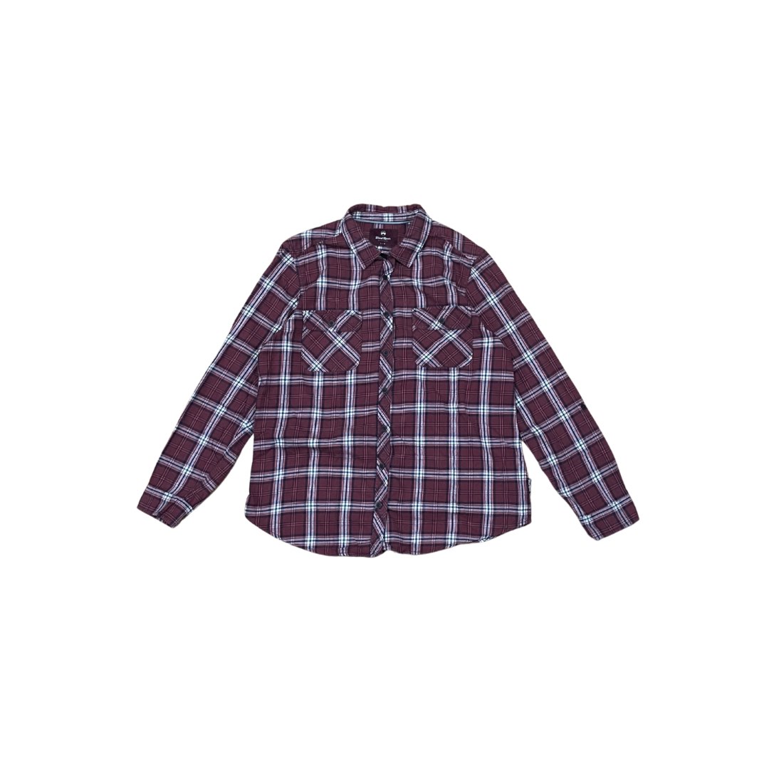 Wind River Outfitting Co. red checkered button down long sleeves, Men's ...