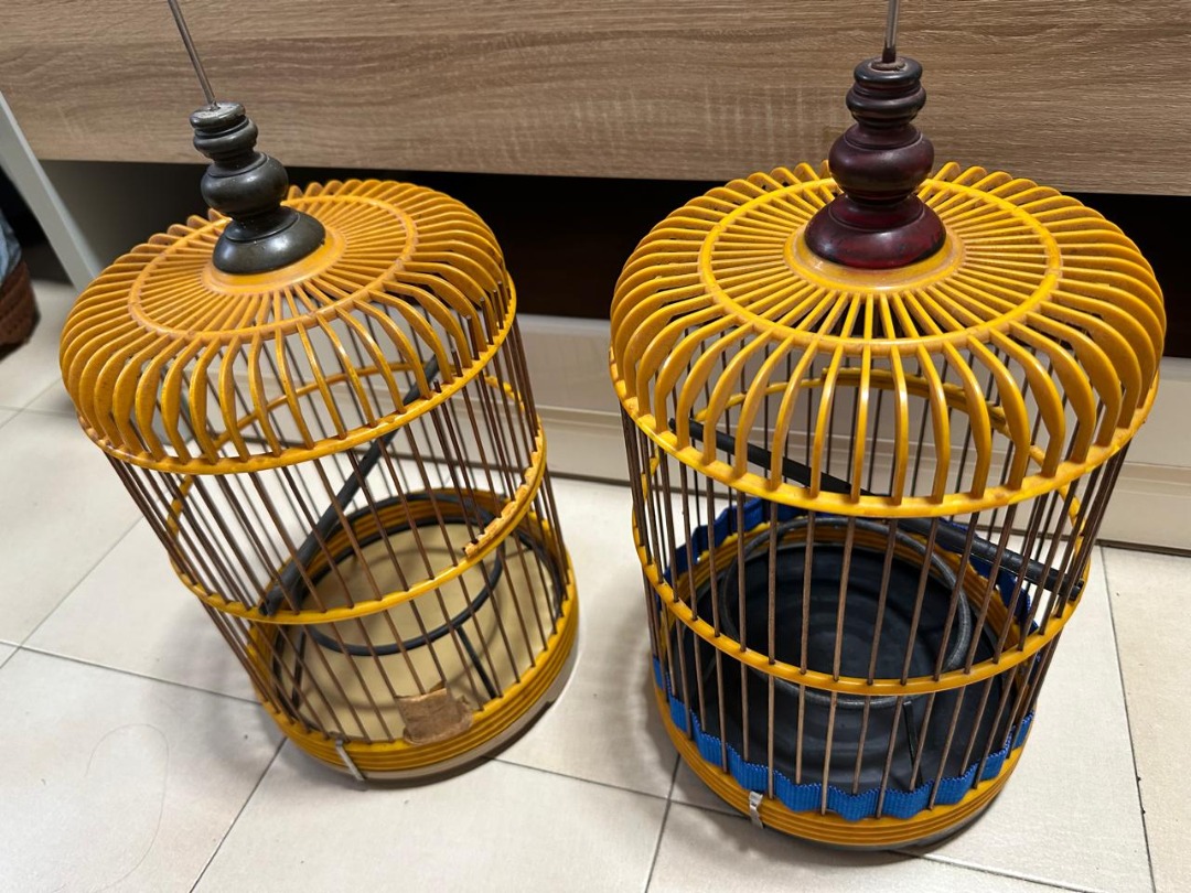 Wooden Round Bird Cage, Pet Supplies, Homes & Other Pet Accessories on ...