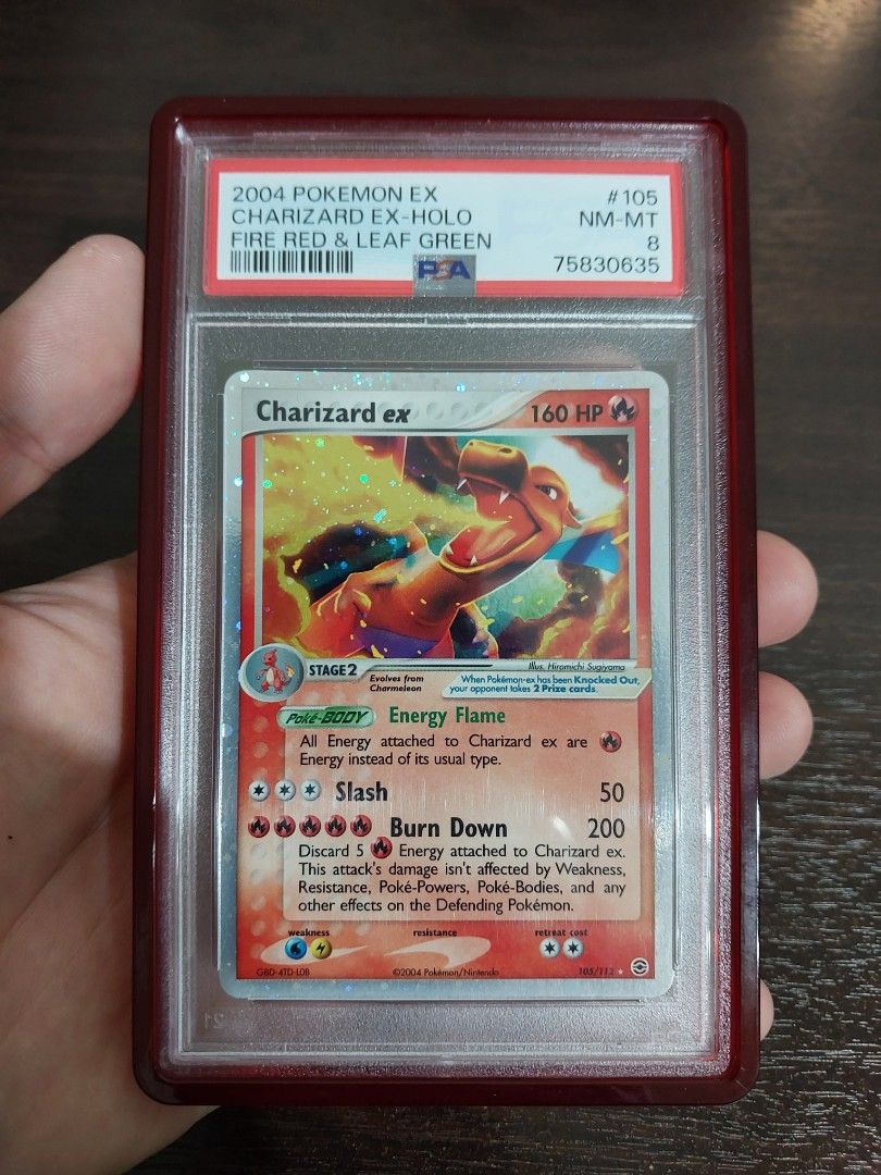 WTS/WTT Charizard Ex Fire Red Leaf Green PSA 8 NM-MT Pokemon Vintage ...
