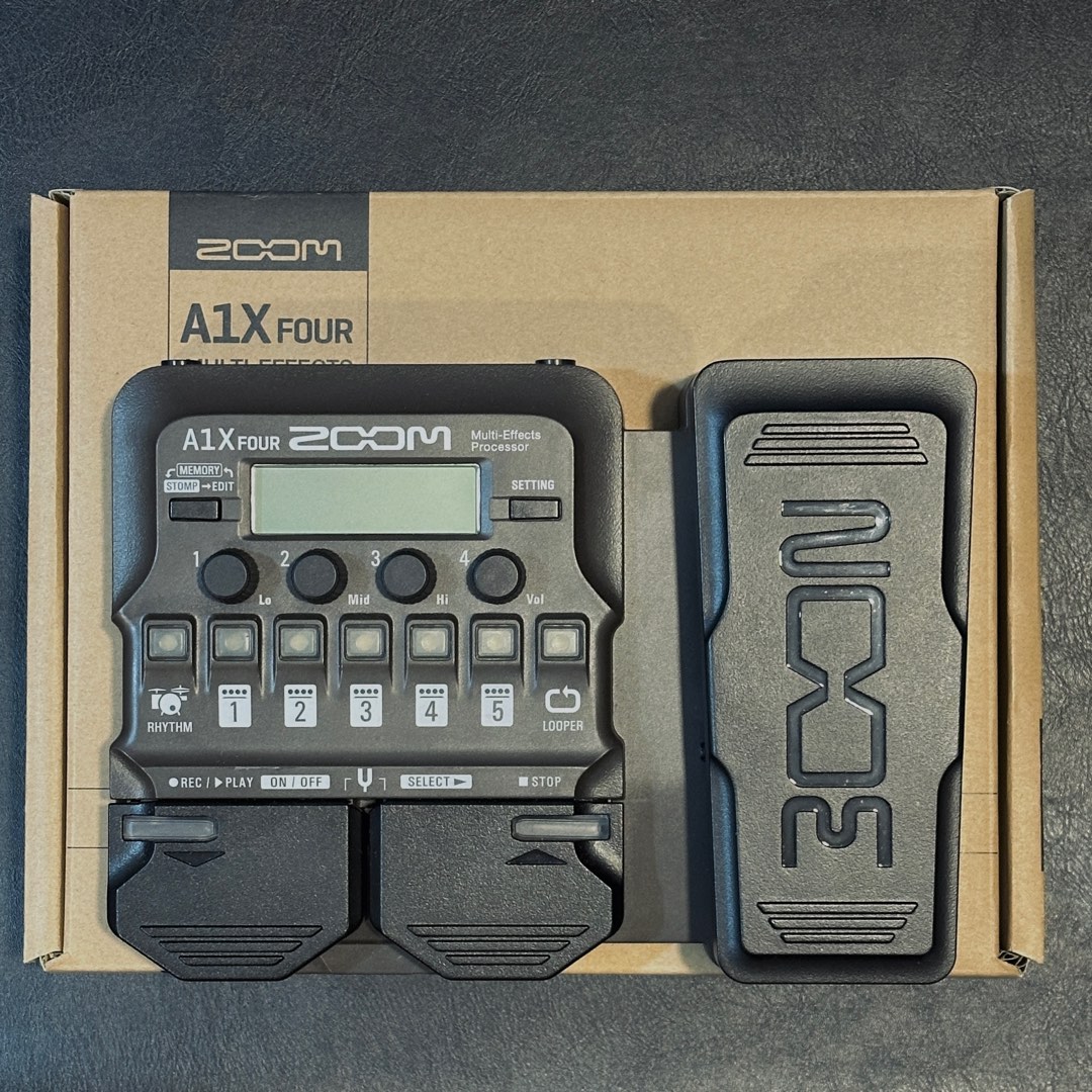 Zoom A1X Four Multi-Effects Acoustic Guitar Pedal, Hobbies & Toys ...