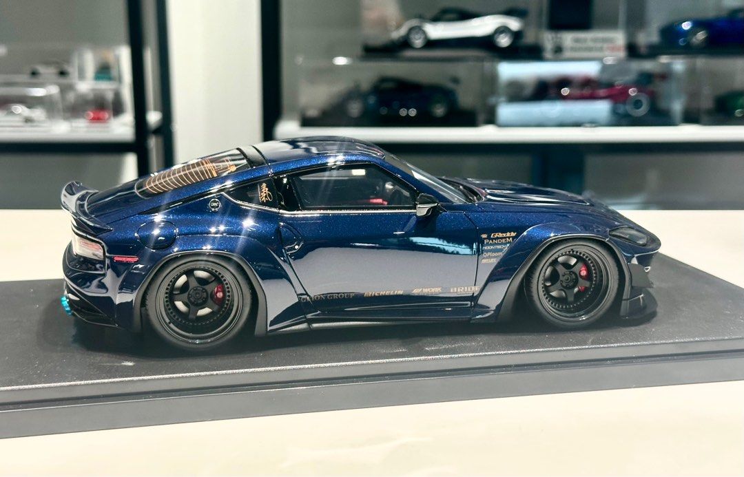 1/18 GT Spirit PANDEM Nissan Fairlady 400Z Midnight Blue Metallic ...