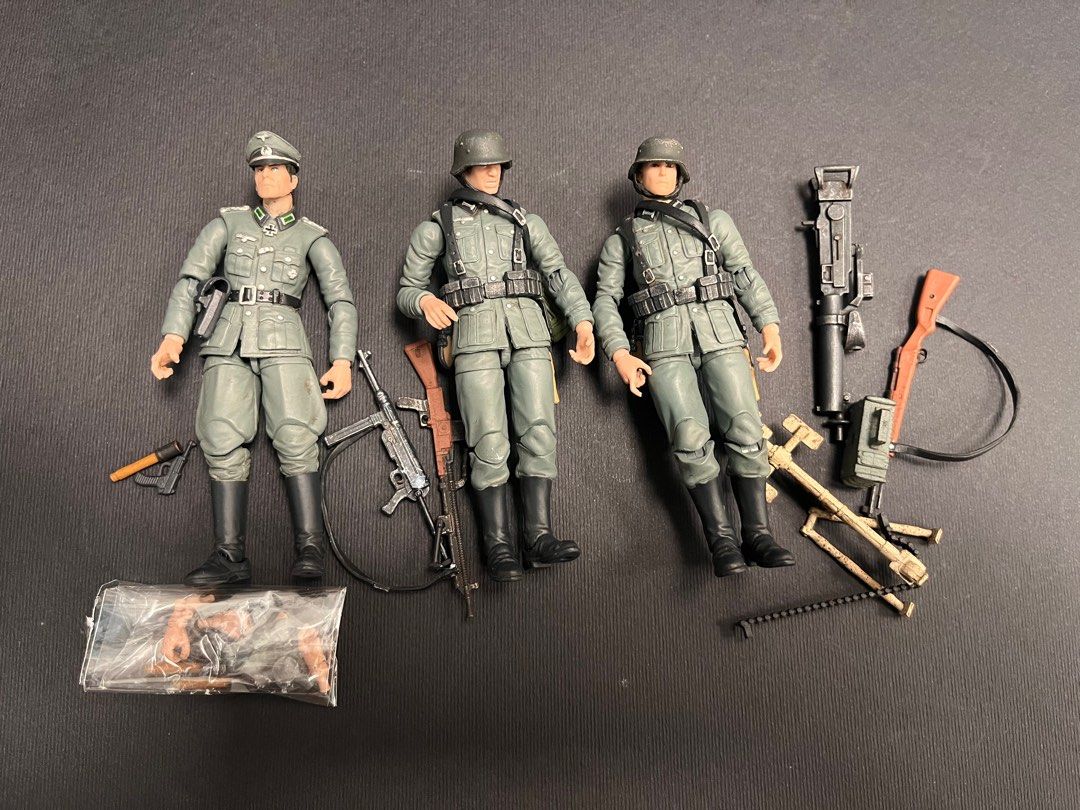 1/18 Joy Toy German Soldiers, Hobbies & Toys, Toys & Games on Carousell