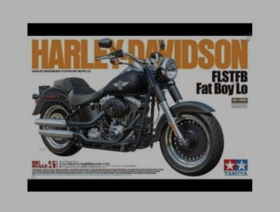 1/6 Tamiya Harley Davidson Fat Boy Lo (Model Kit), Hobbies & Toys, Toys ...