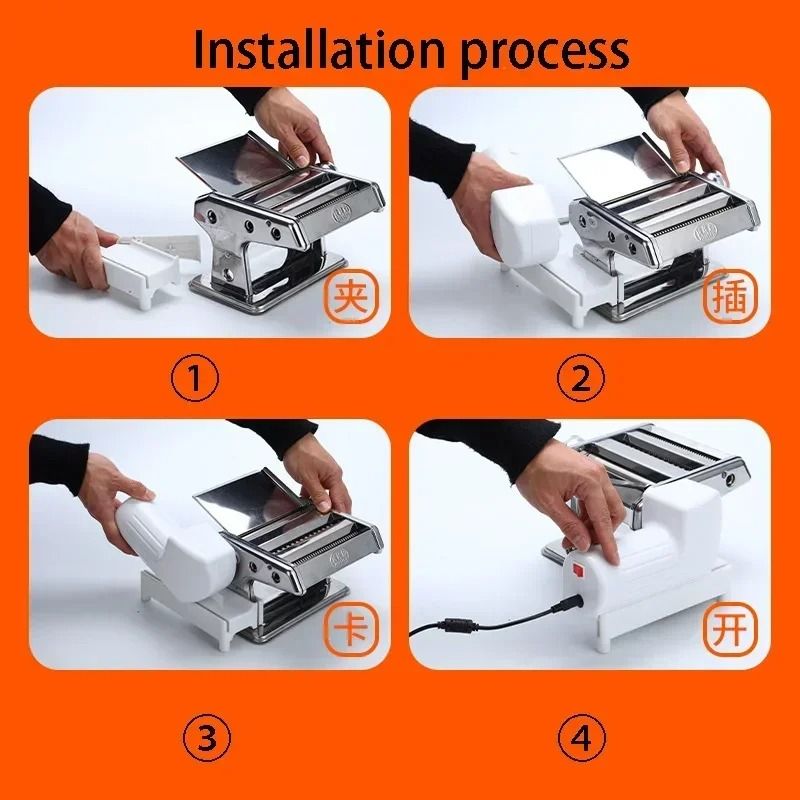 220V/ 110V Universal Motor For Manual Noodle & Pasta Makers Noodle ...