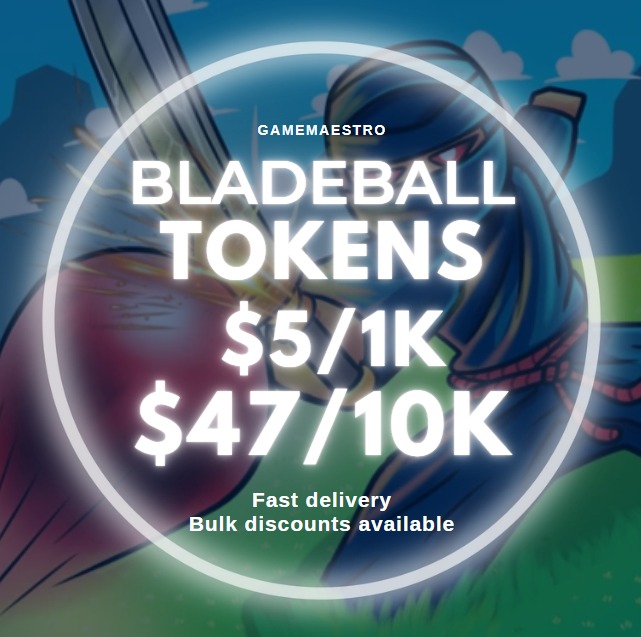 24/7 Bladeball tokens 5/1k Blade Ball Games / CHEAPEST BB tokens Roblox ...