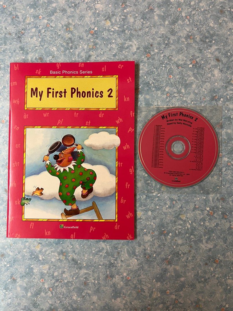 Basic Phonics Series - My First Phonics 2 (Book + CD), 興趣及遊戲, 書本 & 文具 ...