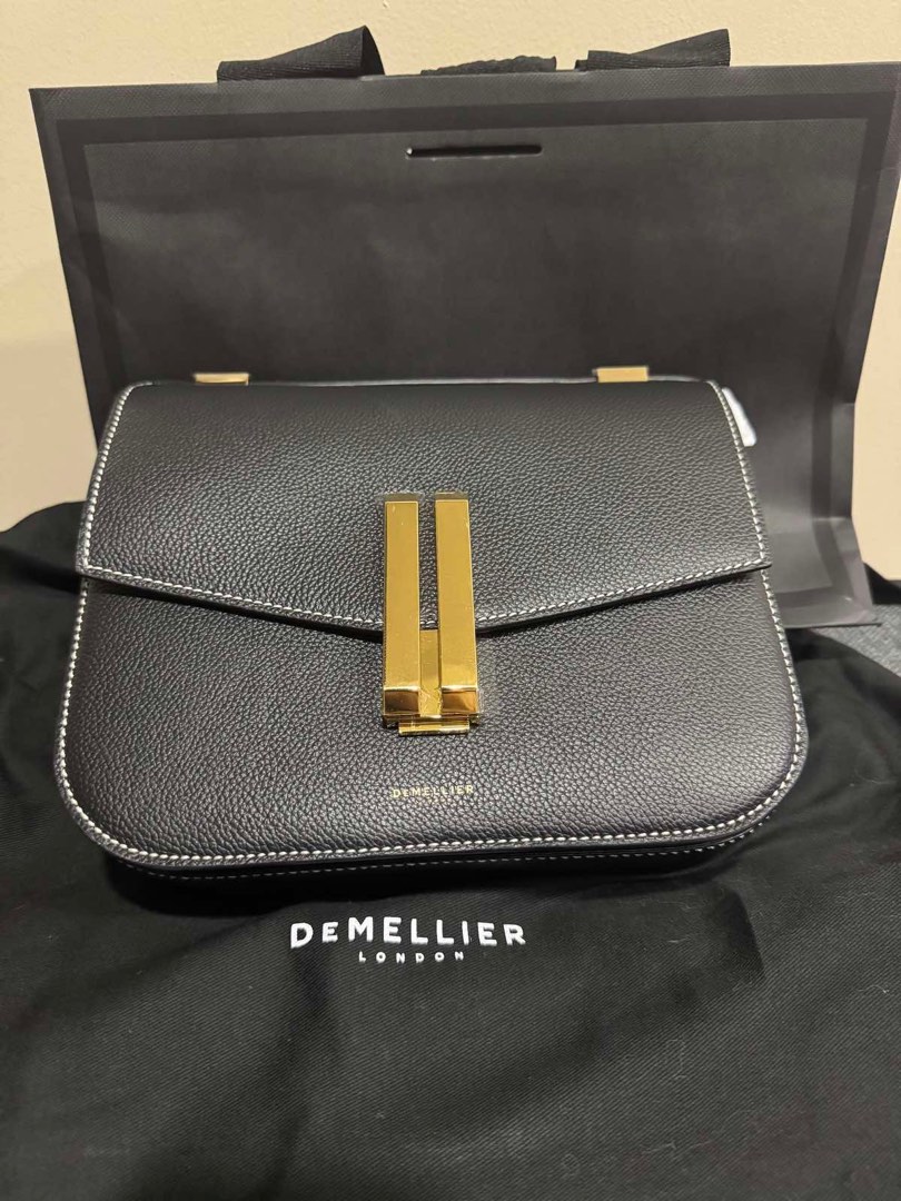 Demellier The Vancouver in Black, Luxury, Bags & Wallets on Carousell