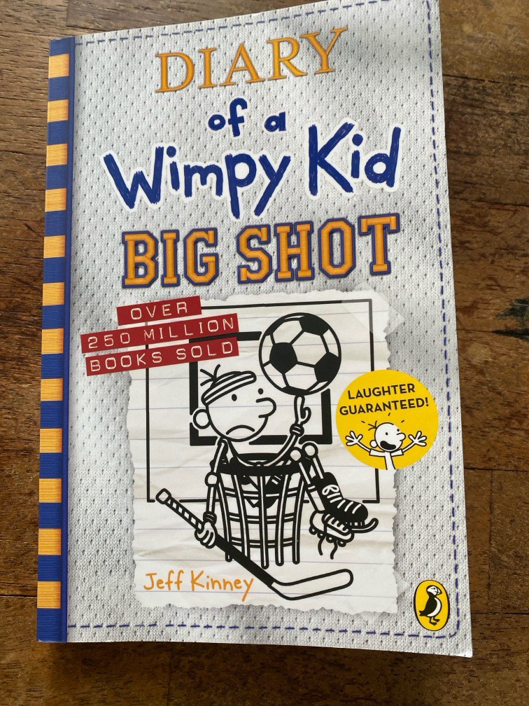 Diary Of A Wimpy Kid Big Shot, Hobbies & Toys, Books & Magazines ...