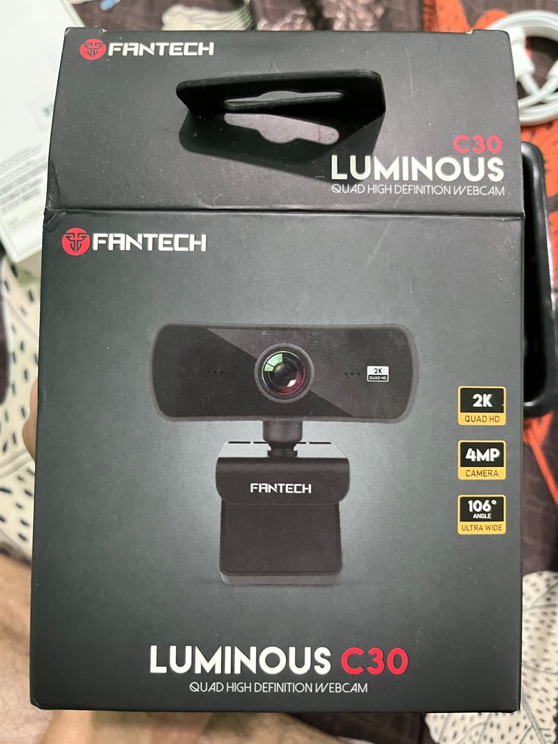 Fantech luminous c30 portable pc camera, Computers & Tech, Parts ...