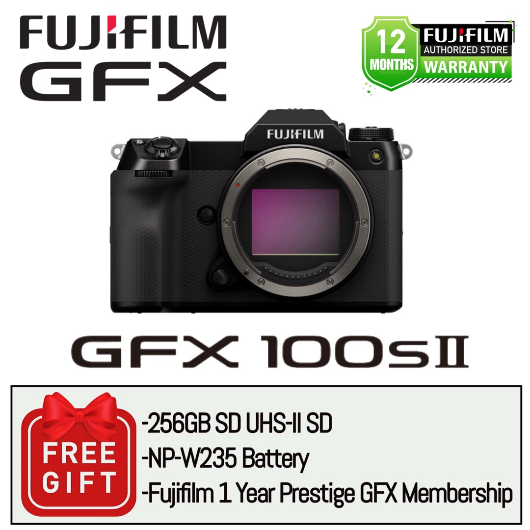 Fujifilm GFX100S II Medium Format Mirrorless Camera | GFX100SII | GFX100 | GFX100 SII ...