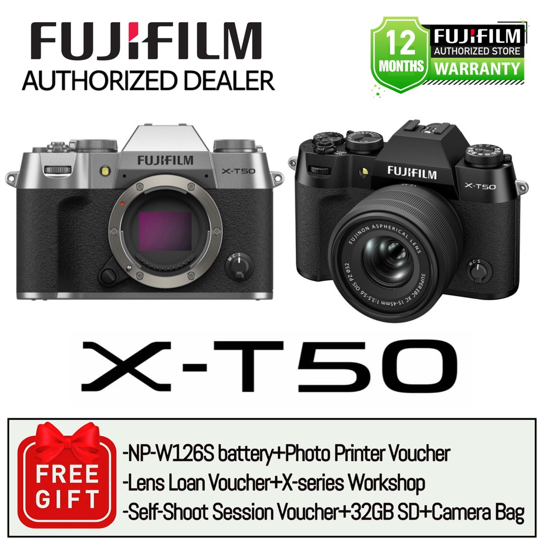 Fujifilm X-T50 Camera Body | Fuji XT50 15-45mm lens kit | Fuji XT-50 16 ...