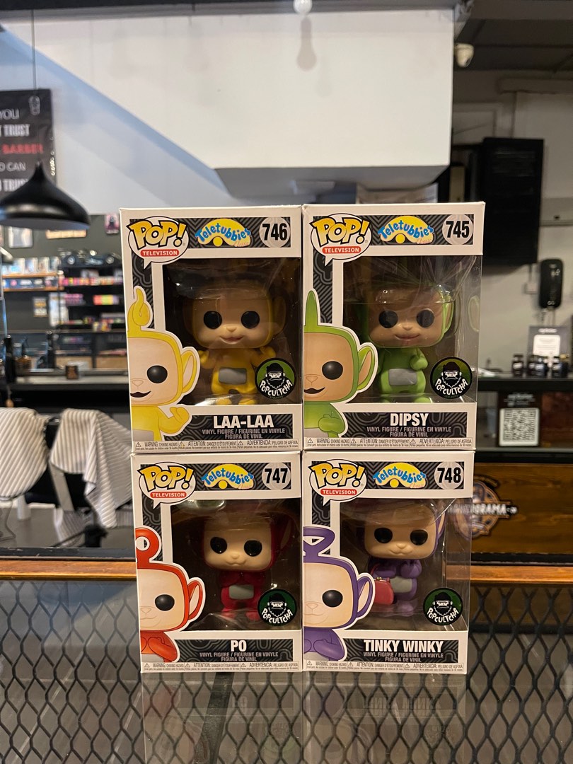 Funko Pop Teletubbies Set of 4, Hobbies & Toys, Toys & Games on Carousell