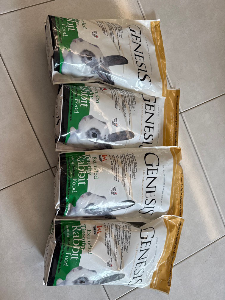 Genesis Timothy Rabbit Food, Pet Supplies, Pet Food on Carousell