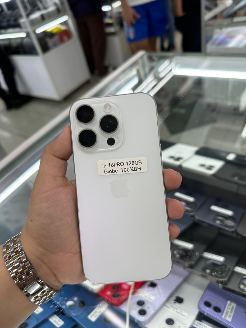 Iphone 16 Pro 128gb Globelocked 100% BATT NTC, Mobile Phones & Gadgets ...