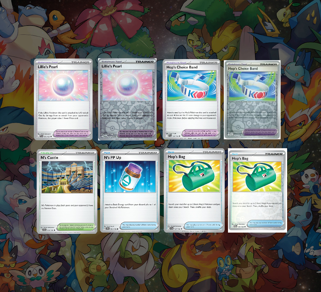 [Journey Together JTG Playables] Pokemon TCG English Lilie's Pearl, Hop ...