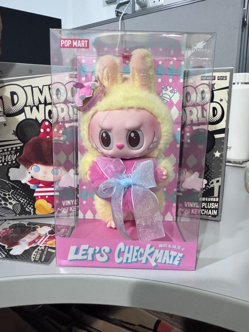 LAbubu Checkmate x Popmart BNIB, Hobbies & Toys, Toys & Games on Carousell