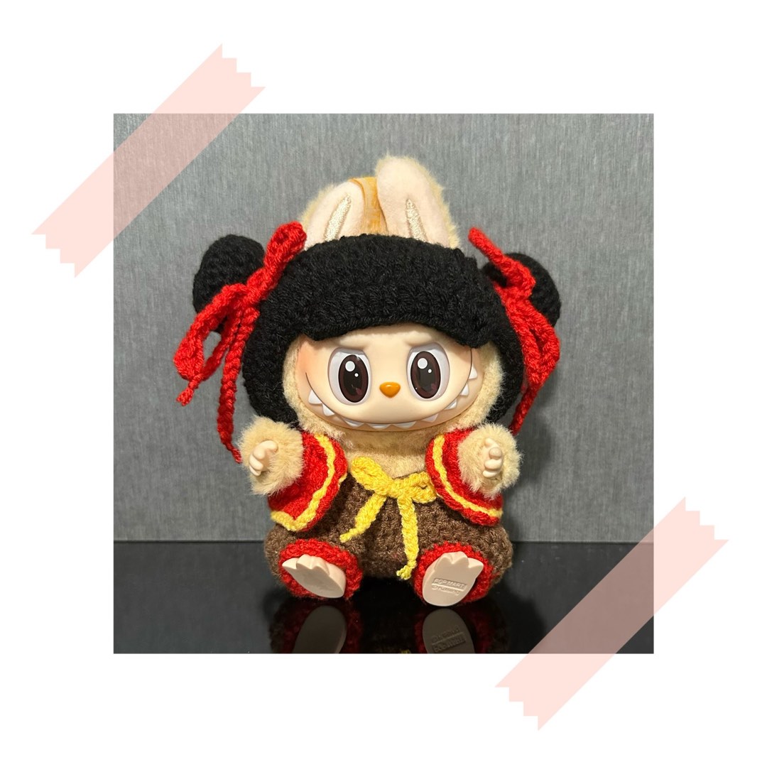 LABUBU NEZHA OUTFIT, Hobbies & Toys, Stationery & Craft, Handmade Craft ...