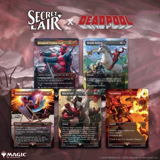 (5 left!) Non-Foil Secret Lair X Deadpool MTG/Magic the Gathering ...