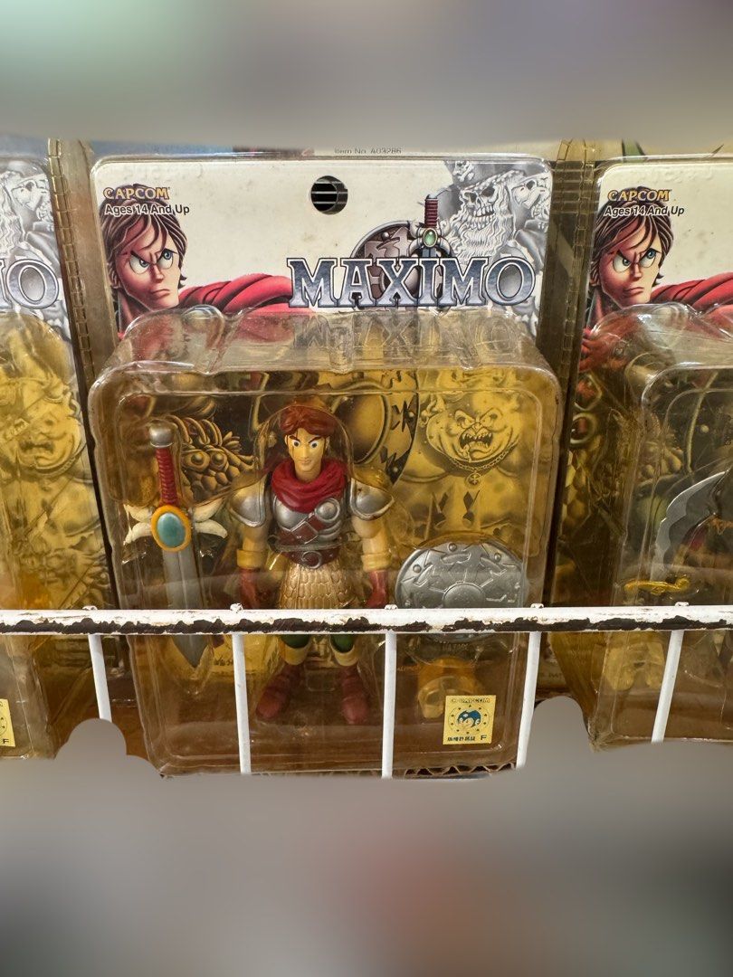 Maximo capcom ghosts to glory playstation 2 ps2 SUSUMU MATSUSHITA yamato toys toycom Queen ...