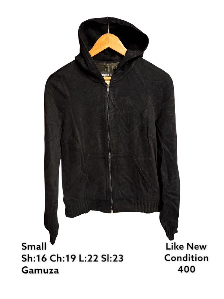 Morgan De Toi Gamuza Hoodie Jacket, Women's Fashion, Coats, Jackets and ...