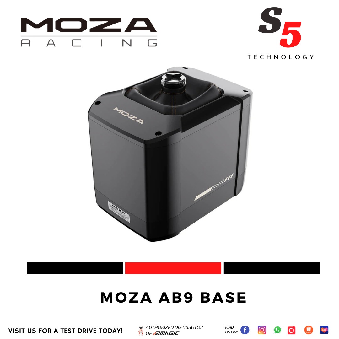 MOZA AB9 Base / Moza Flight Base / Flight Sim Base, Video Gaming ...