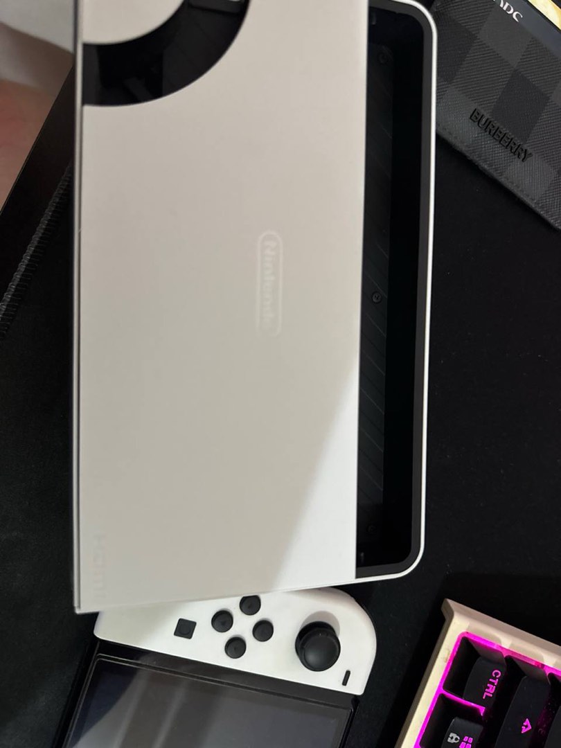 NINTENDO SWITCH OLED BOX INCLUDED, Video Gaming, Video Game Consoles ...