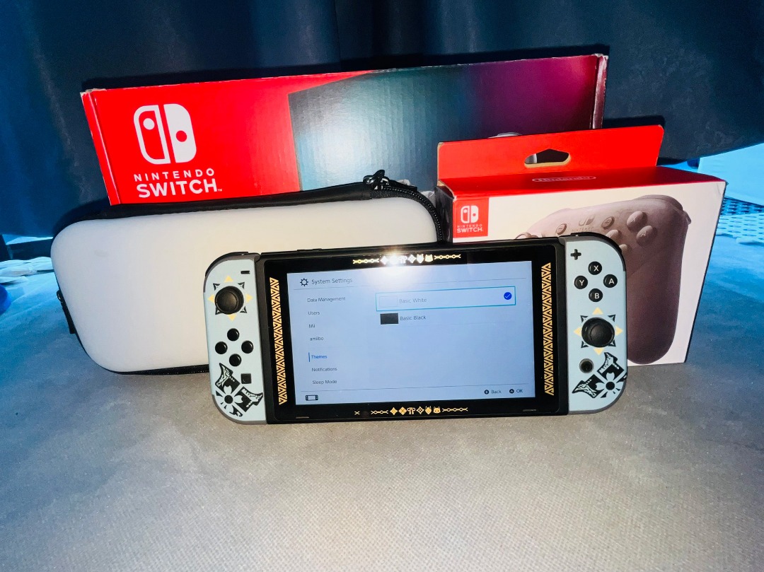 Nintendo Switch V2 Set (atmosphere dual system installed), Video Gaming ...